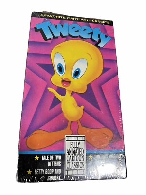 Cartoon Classics - Tweety VHS Brand New Sealed 85476181620| eBay