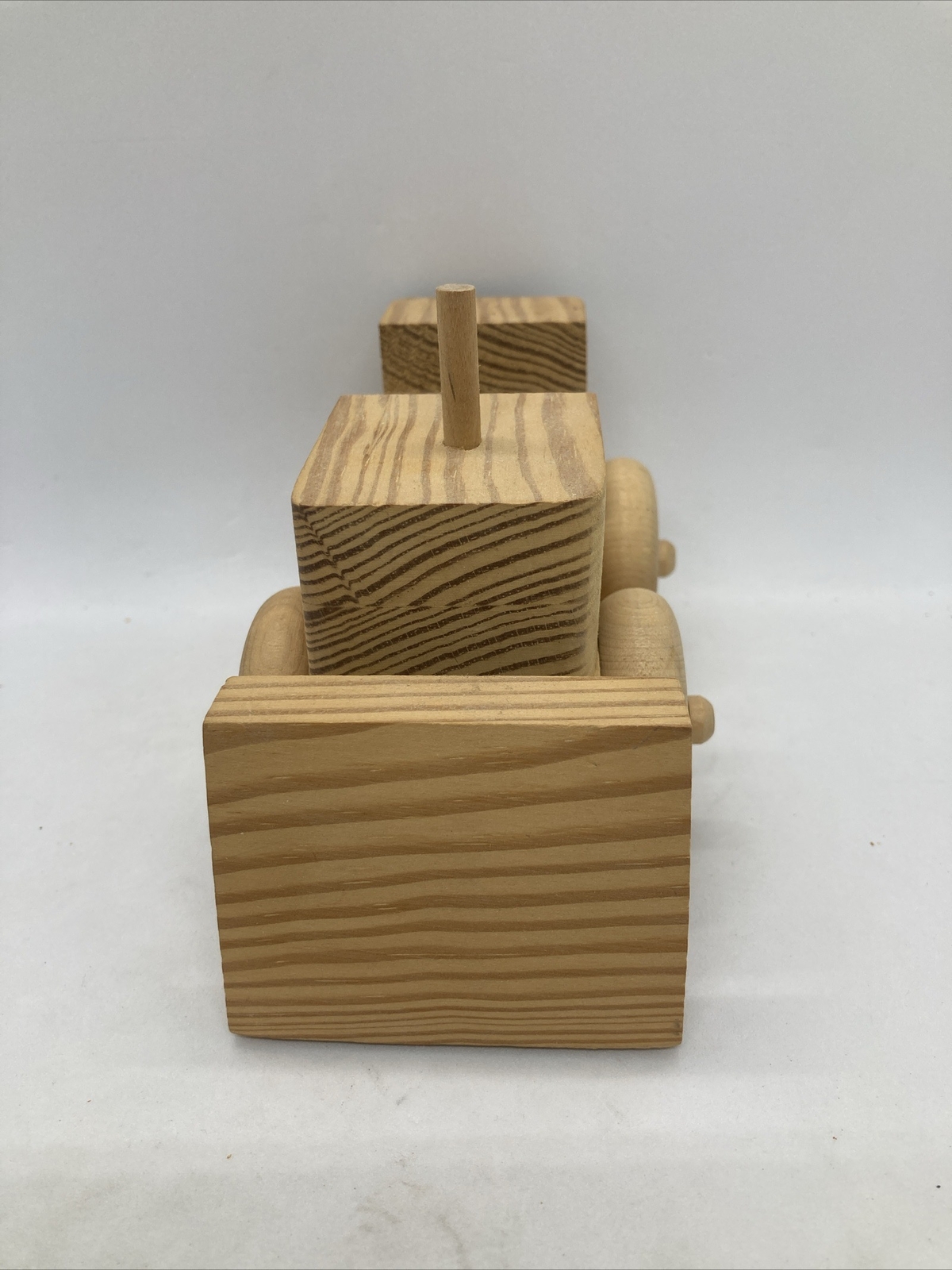 Handmade Wood Toy Bulldozer | eBay