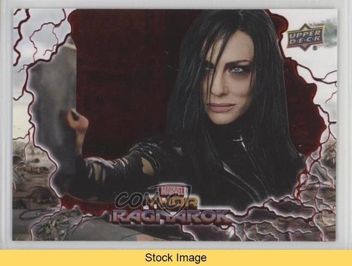 2017 Upper Deck Marvel Thor: Ragnarok Red Hela Goddess of Death #7 READ ...