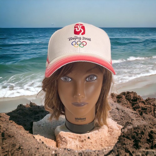 New Beijing Olympics 2008 Hat Cap Embroidered Pink | eBay