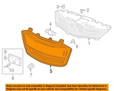 Chevrolet GM OEM 16-17 SS Front Bumper Grille-lower Grille 92286398 for ...
