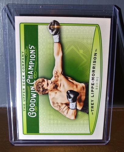 2019 Upper Deck Goodwin Champions Trey Lippe-Morrison #84 Boxing ...