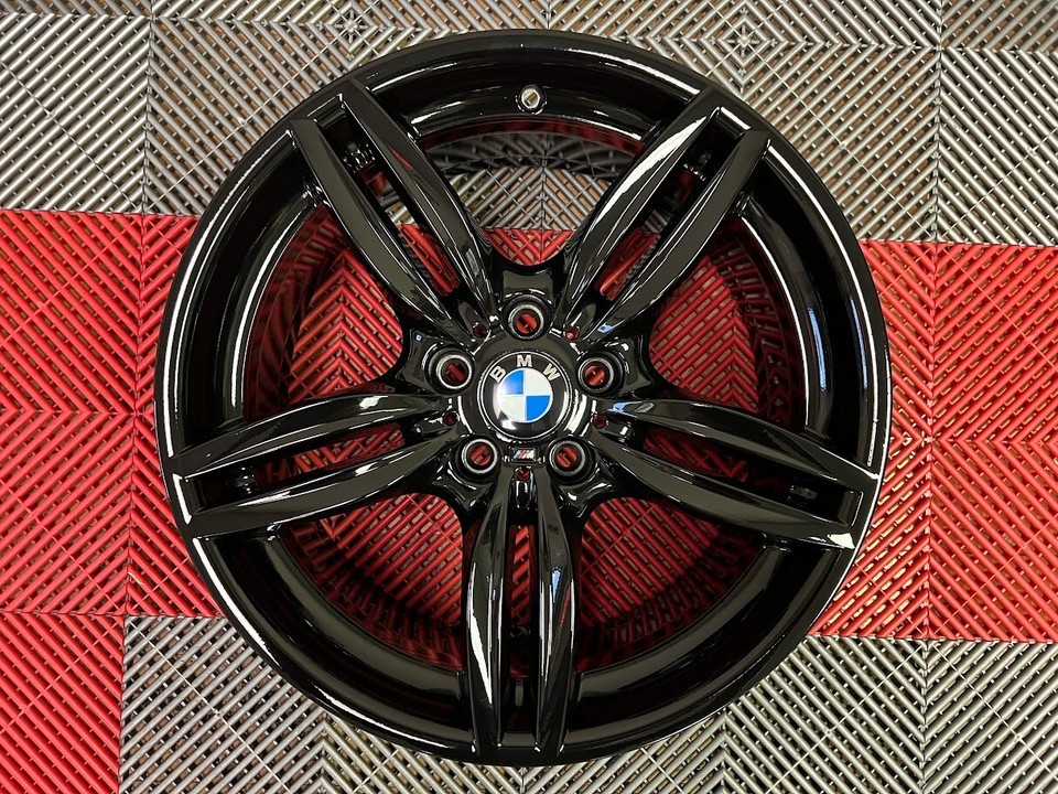 OEM Genuine 19" BMW Style 351 F10 535i 550i Wheels Rims Gloss Black ...