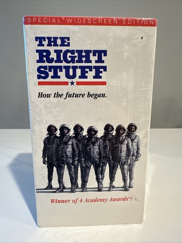 The Right Stuff (VHS, 1999, 2-Tape Set, Double VHS Widescreen) for sale ...