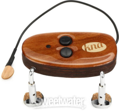 KNA VV-Wi Wireless or Wired Violin/Viola Piezo Pickup System (w/ Volume ...