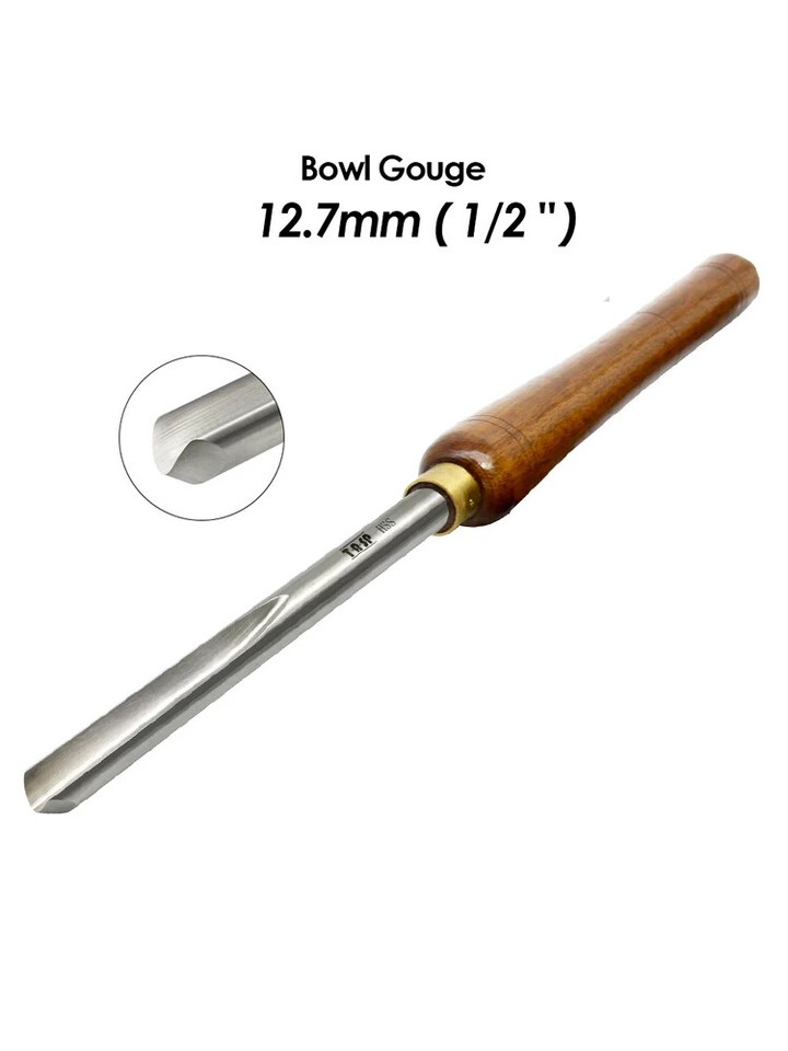 Wood Lathe Turning Bowl Gouge High Speed Steel Working Spindle Roughing Tool | eBay