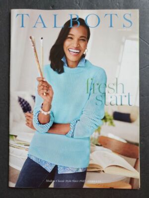 TALBOTS Catalog January 2021 HILARY RHODA Linda Vojtova Niki Taylor NO ...
