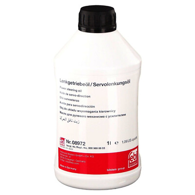 (2x LiTer) FEBI BILSTEIN Power Steering Oil Fluid for Mercedes Approval ...