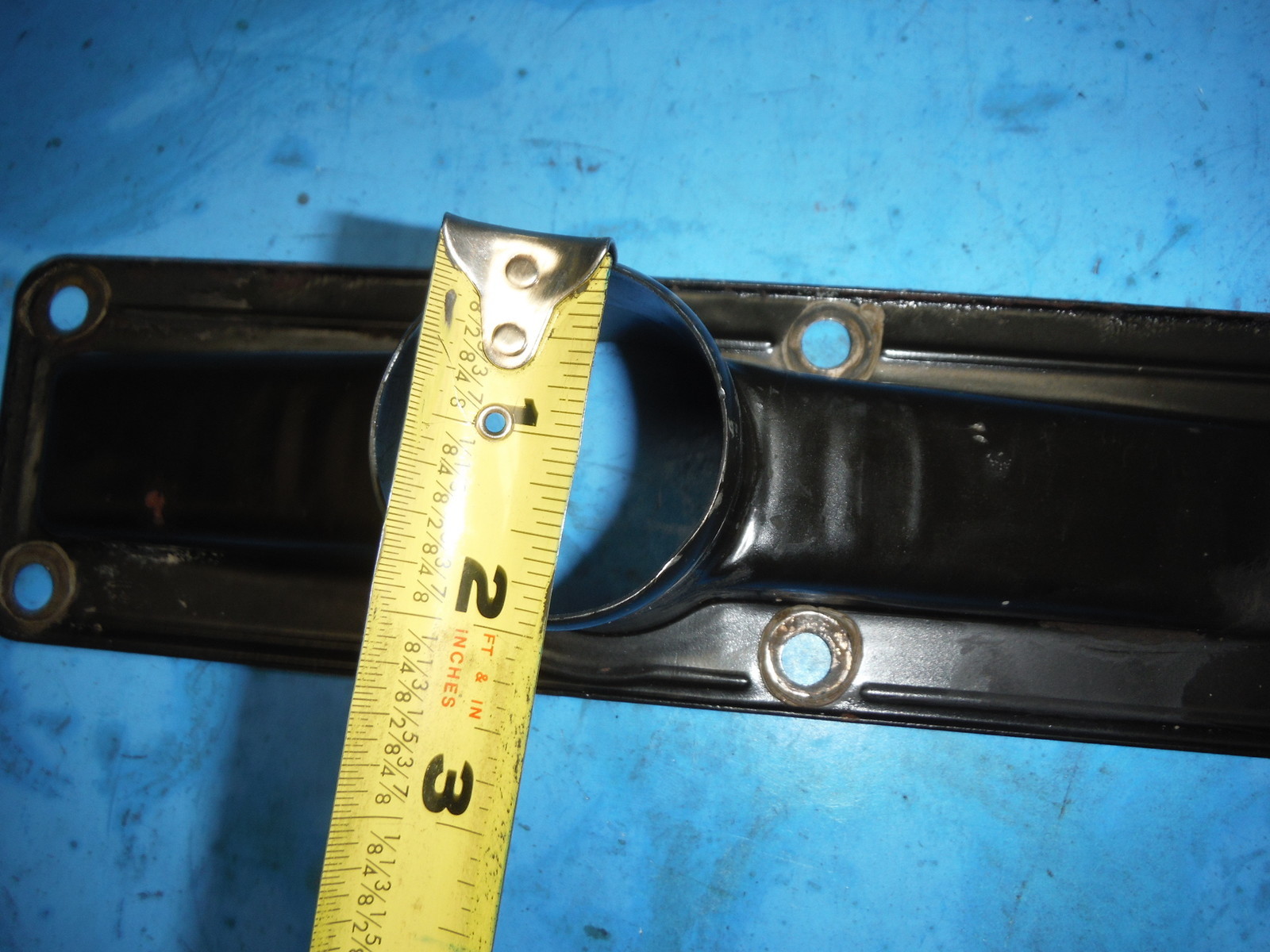 7.3 Ford Powerstroke engine air intake plate with 1 7/8 hole for turbo ...