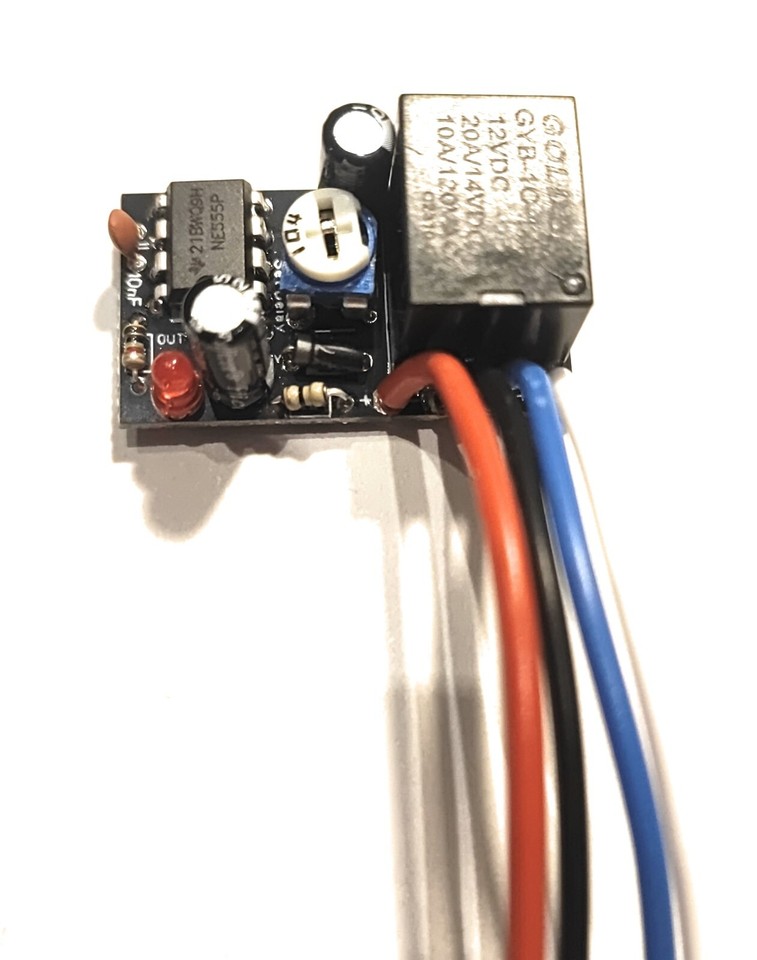 Car direct 12V out car timer switch time relay 1-150 sec kit delay off ...