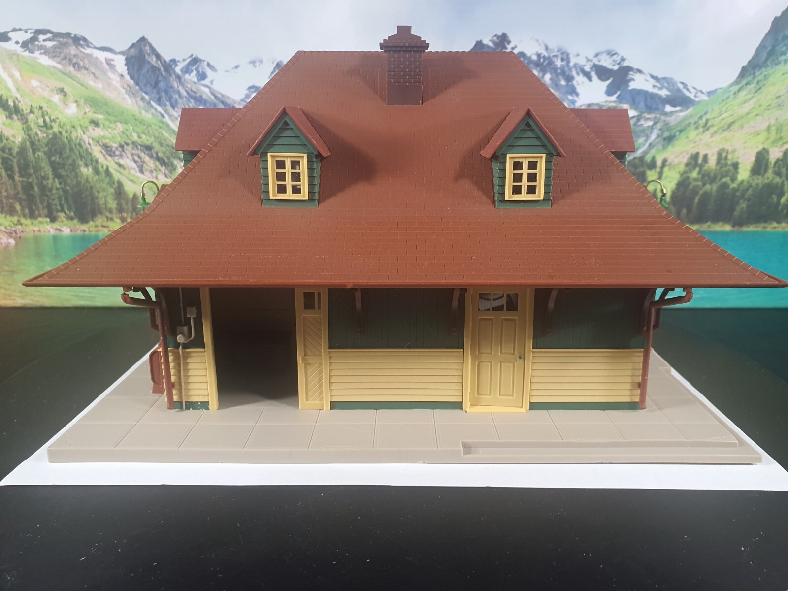 O Scale Building Utility Station, Warehouse, Substation, Shipping Train ...