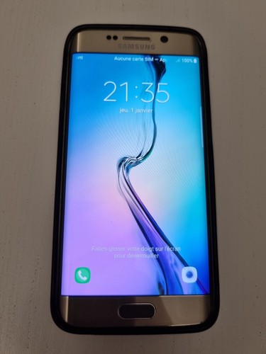 Samsung Galaxy S6 Edge - SM-G925F - 32 Go - OR (Désimlocké) TBE | eBay