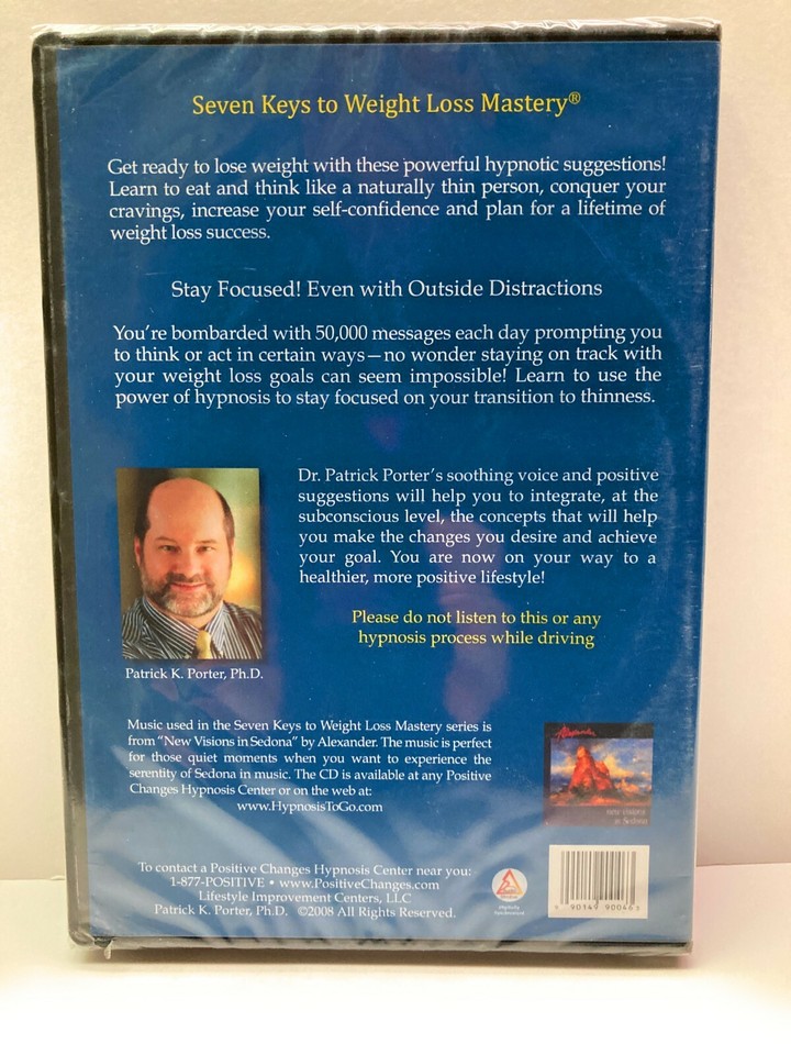 Positive Changes Hypnosis WL046 - Stay Focused! Weight Loss Audio CD | eBay