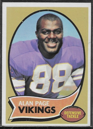 1970 Topps Alan Page Vikings HOF Rookie #2 | eBay