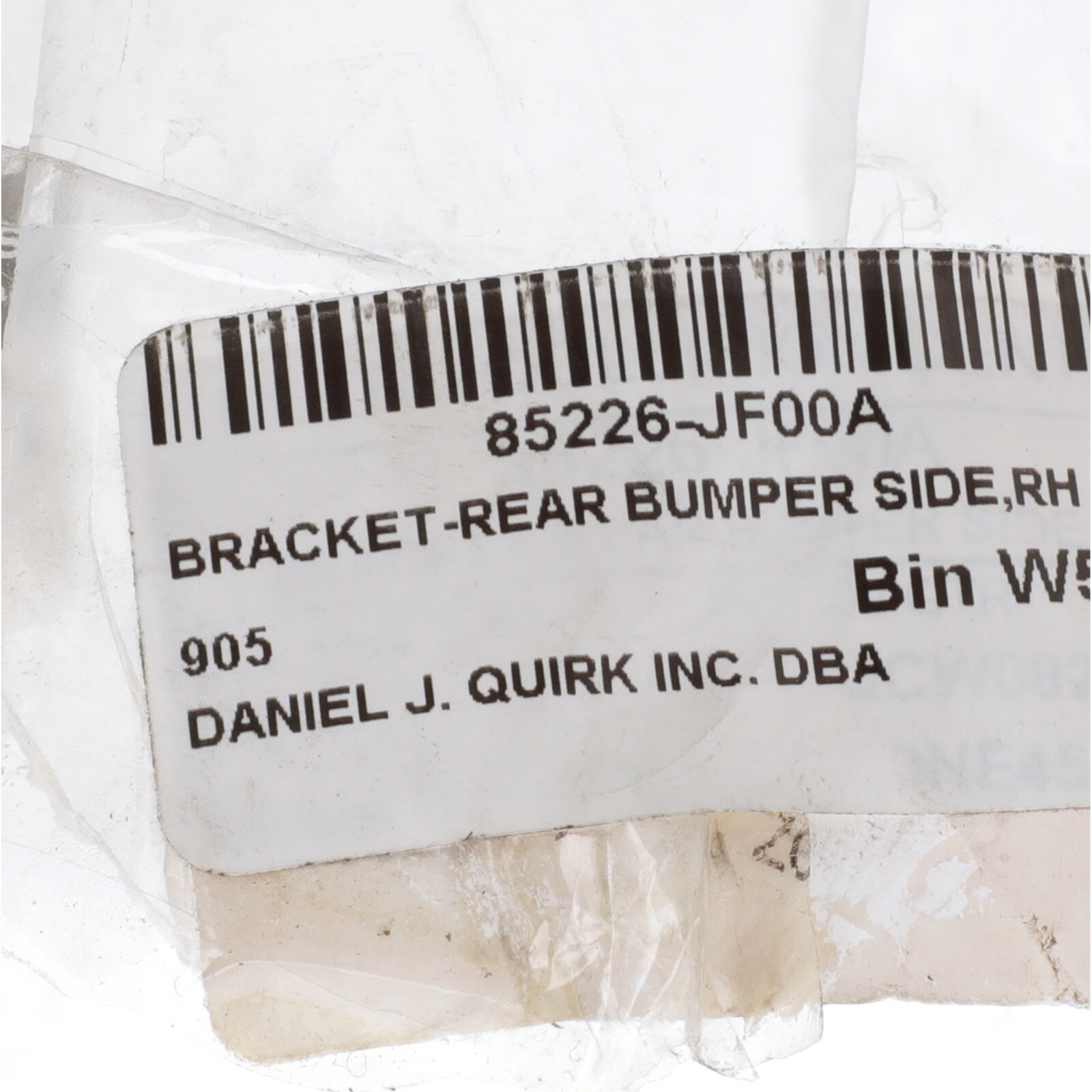 OEM NEW Genuine Nissan Right Rear Bumper Cover Bracket 09-19 GT-R 85226 ...