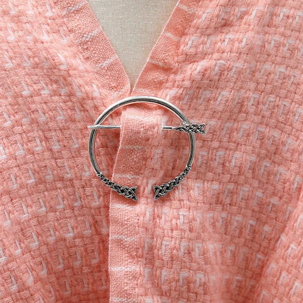 Fashion Jewelry Scarf Brooch Alloy Cloak Pin Medieval Coat Clasp Casual ...