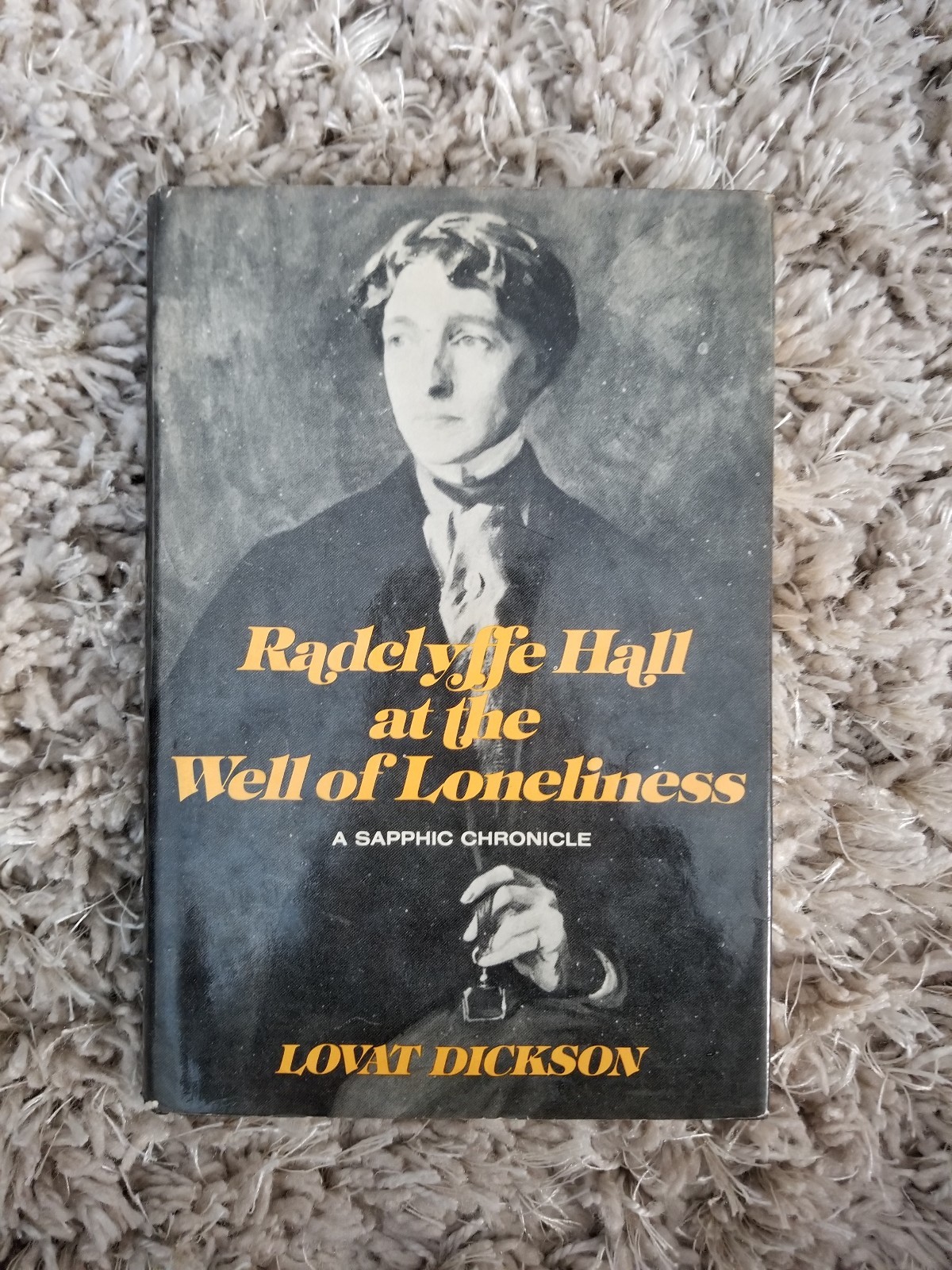 RADCLYFFE HALL AT THE WELL OF LONELINESS~SCRIBNERS 1975 1st HB/DJ LOVAT ...