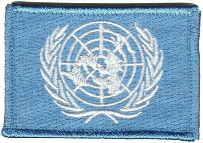 UN Mission-United Nations Patch, with hook & loop back NEW 🇺🇳FREE ...