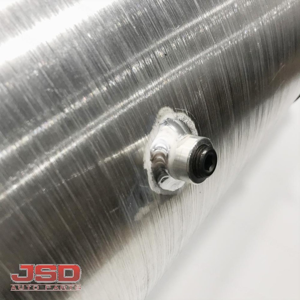 14 1/2 Gallon 12'' x30" 3/8NPT Outlet End Fill Spun Aluminum Gas Tank ...