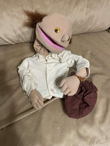 Vintage Ventriloquist Old Man Puppet Hand Puppet 24” | eBay