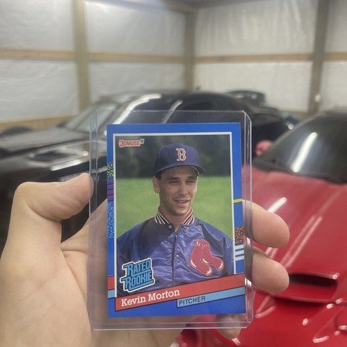 KEVIN MORTON Donruss 1991 #37 RATED ROOKIE No (.) ERROR - Excellent ...