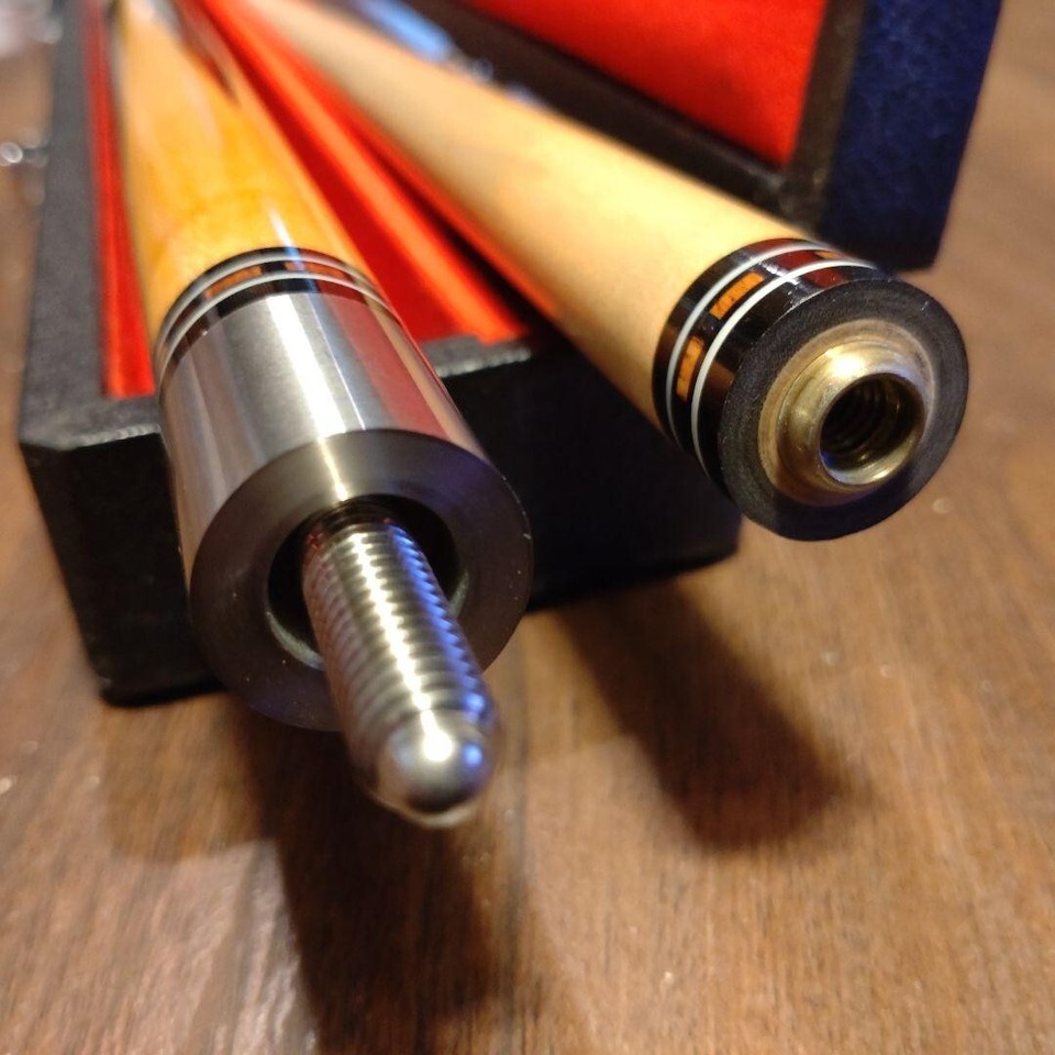Billiard cue ADAM made by helmstetter with hard case | eBay
