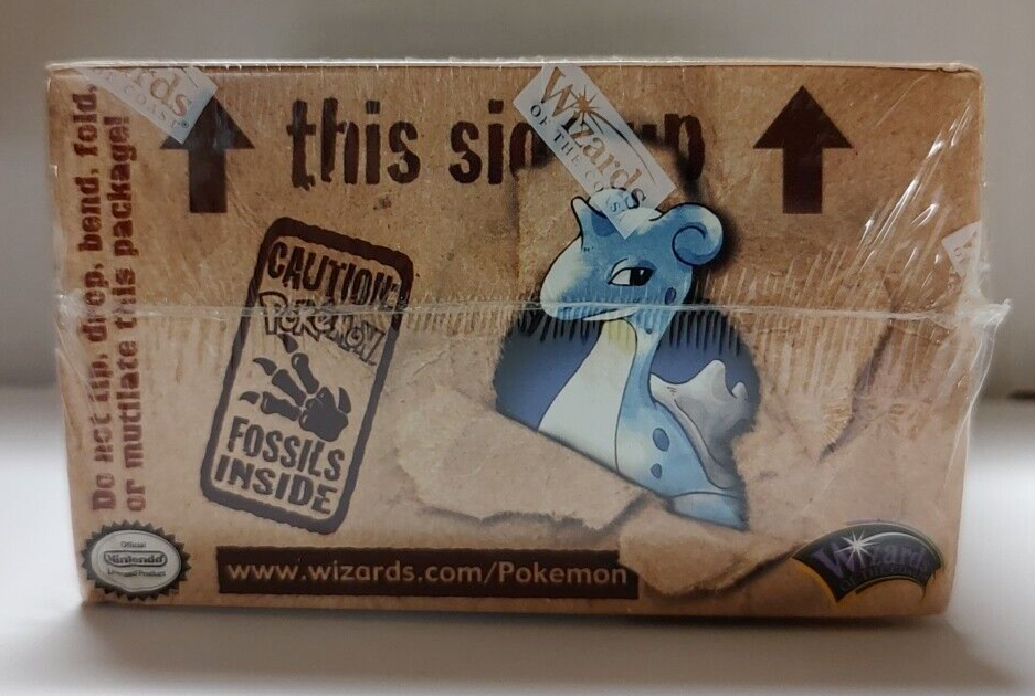 Wizards of the Coast Pokemon 1st Edition Fossil Booster Box for sale ...