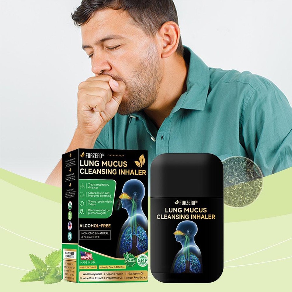 Lung Mucus Clean Nasal Herbal Box Natural Safe Essential Oils Inhaler ...