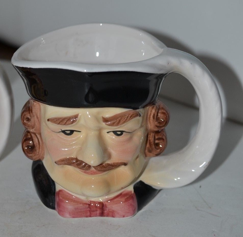 Vintage Japan Toby Jug Mug Cup Character Lot of 3 | eBay Australia