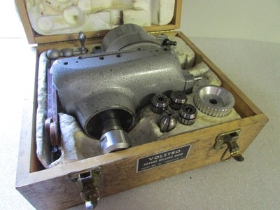 Volstro Rotary Milling Head R8 Bridgeport with Collets | eBay