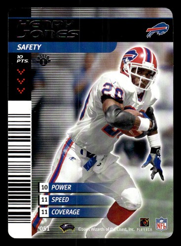 2001 NFL Showdown 1st Edition #51 Henry Jones | eBay