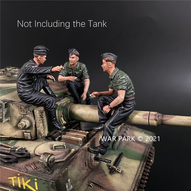 War Park Miniatures 1 30 Ww2 German Ku076 Wehrmacht Tank Crew Smoking ...