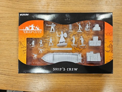 Wizkids Deep Cuts Ship's Crew 16-Pieces Highly-Detailed Figures Boxed ...