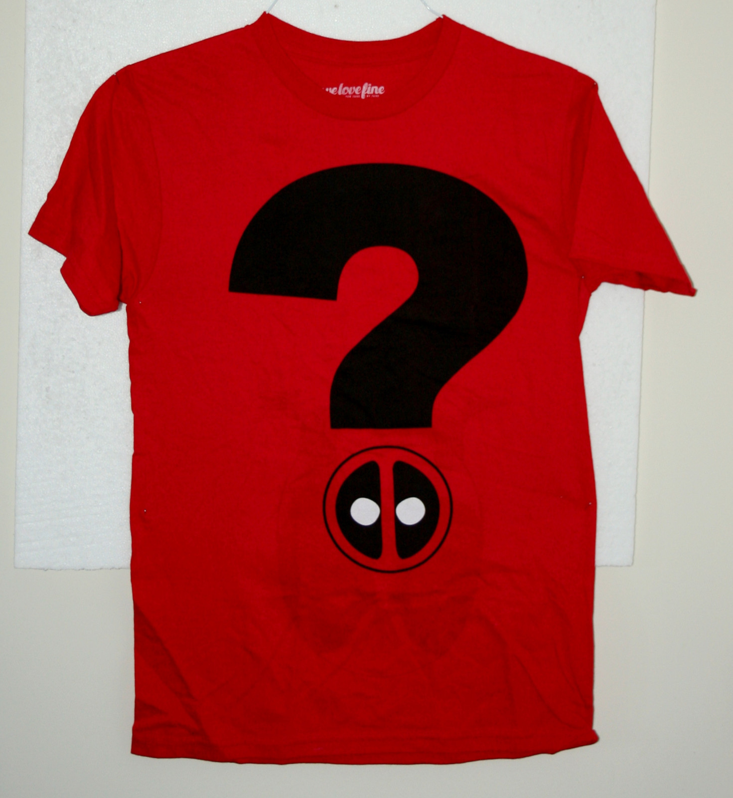 Marvel Comics Dead Pool Deadpool Question Mark T-Shirt New Sm ...