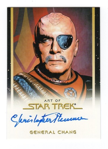 2019 Star Trek Inflexions Autograph Christopher Plummer as General ...