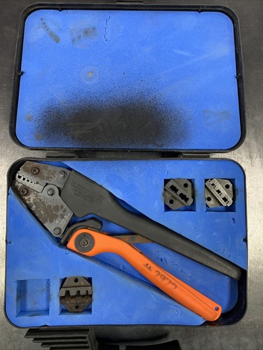 Thomas Betts Sta-Kon ERG-2 T&B Comfort Grip Ratcheting Crimp Tool WITH ...