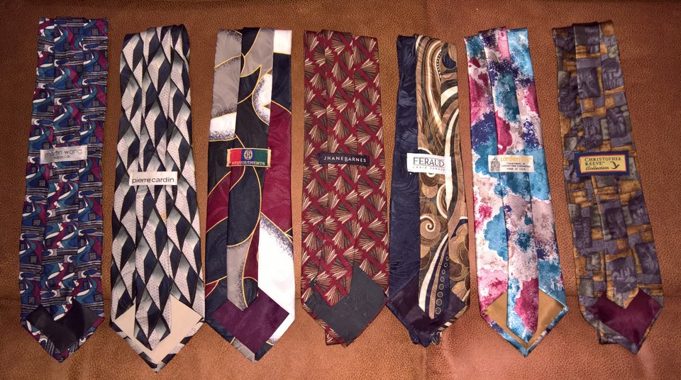 7 Designer Neckties: Wong Cardin Requirements Barnes Feraud Reeve ...