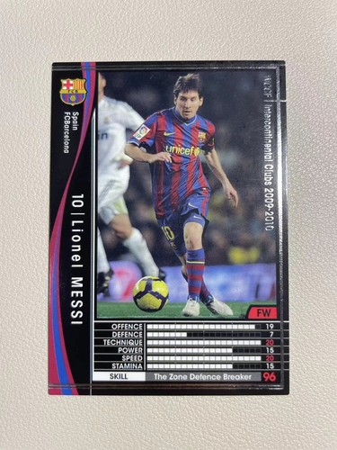 2009-10 Panini WCCF Lionel Messi Barcelona Miami Argentina | eBay
