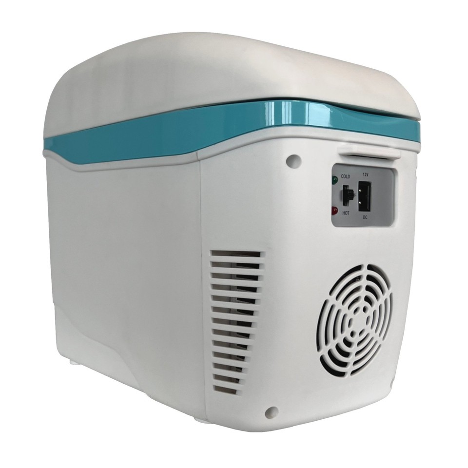 NEW! 7.5L 12V DC Car Cooler Coolbox Hot Cold Portable Electric Cool Box ...