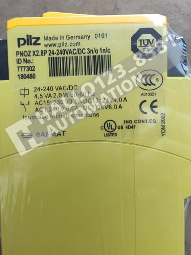 Pilz 777302 PNOZ X2.8P 24-240VAC/DC 3n/o 1n/c Safety Relay UPS Shipping ...