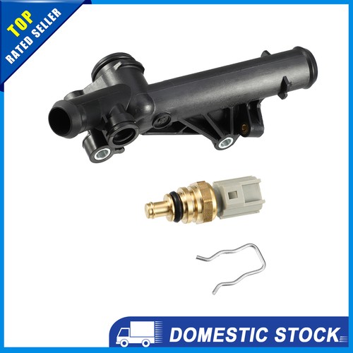 Pack of 1 For Ford Escape Fusion Engine Coolant Water Outlet w/ Sensor ...