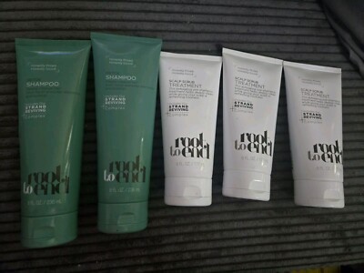 (2) Root to End Detox Shampoo 8 fl oz (3) Strand Reviving Deeply Clean ...