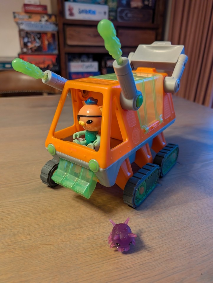 Octonauts Gup T Rescue Rover Vehicle Toy and Accessories - Complete bar ...