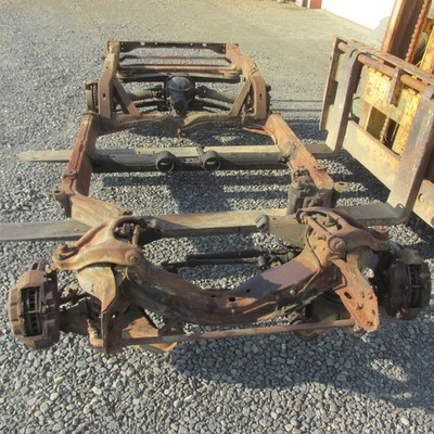 75 1975 CORVETTE COMPLETE CHASSIS FRAME FRONT AND REAR SUSPENSION ...