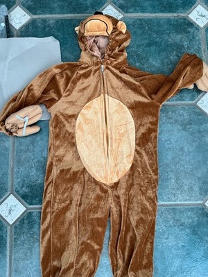 funky jungle monkey fancy dress costume outfit age 3/4 vgc wicked | eBay UK