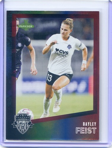 2023 Parkside NWSL Vol 2 BAYLEY FEIST #220 SHIMMER FOIL /100 WASHINGTON ...