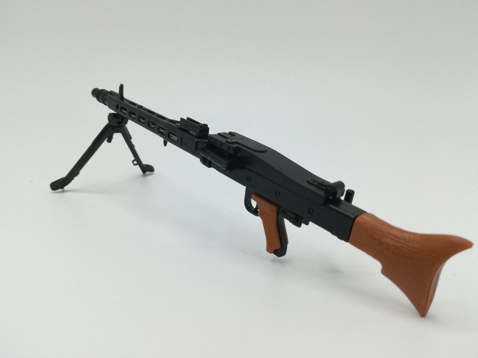 1: 6 World War II Soldier Weapon MG42 Machine Gun Model Fit 12"Action ...