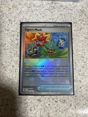 Ogre s Mask [Poke Ball Reverse Holo] 118/131 Prismatic Evolutions | eBay