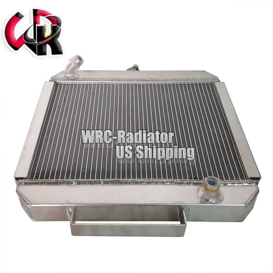 #109612A2 Full Aluminum 2-Rows Radiator fits Case 1825 1825B Skid Steer ...