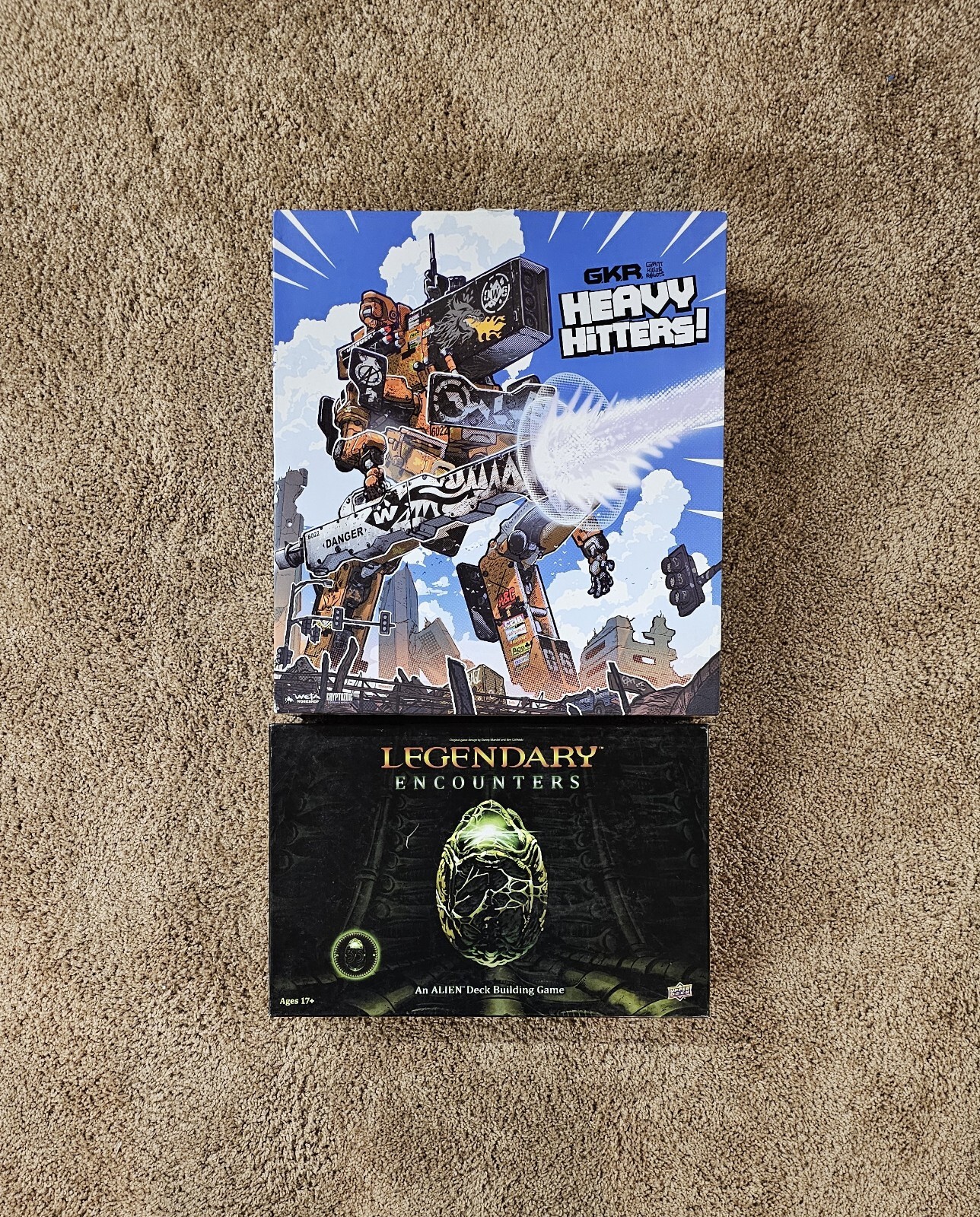 *FREE SHIP* Legendary Encounters - Alien DBG + GKR Heavy Hitters ...